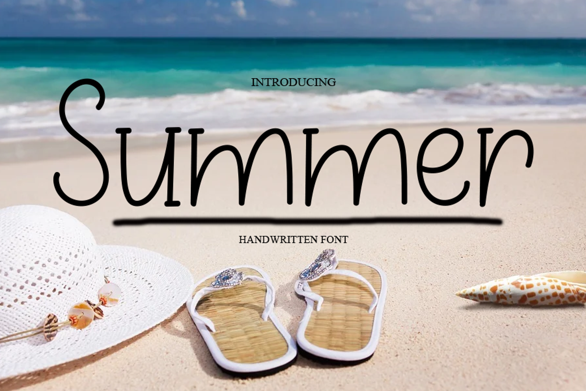 Summer Font | janurmasahmad | FontSpace