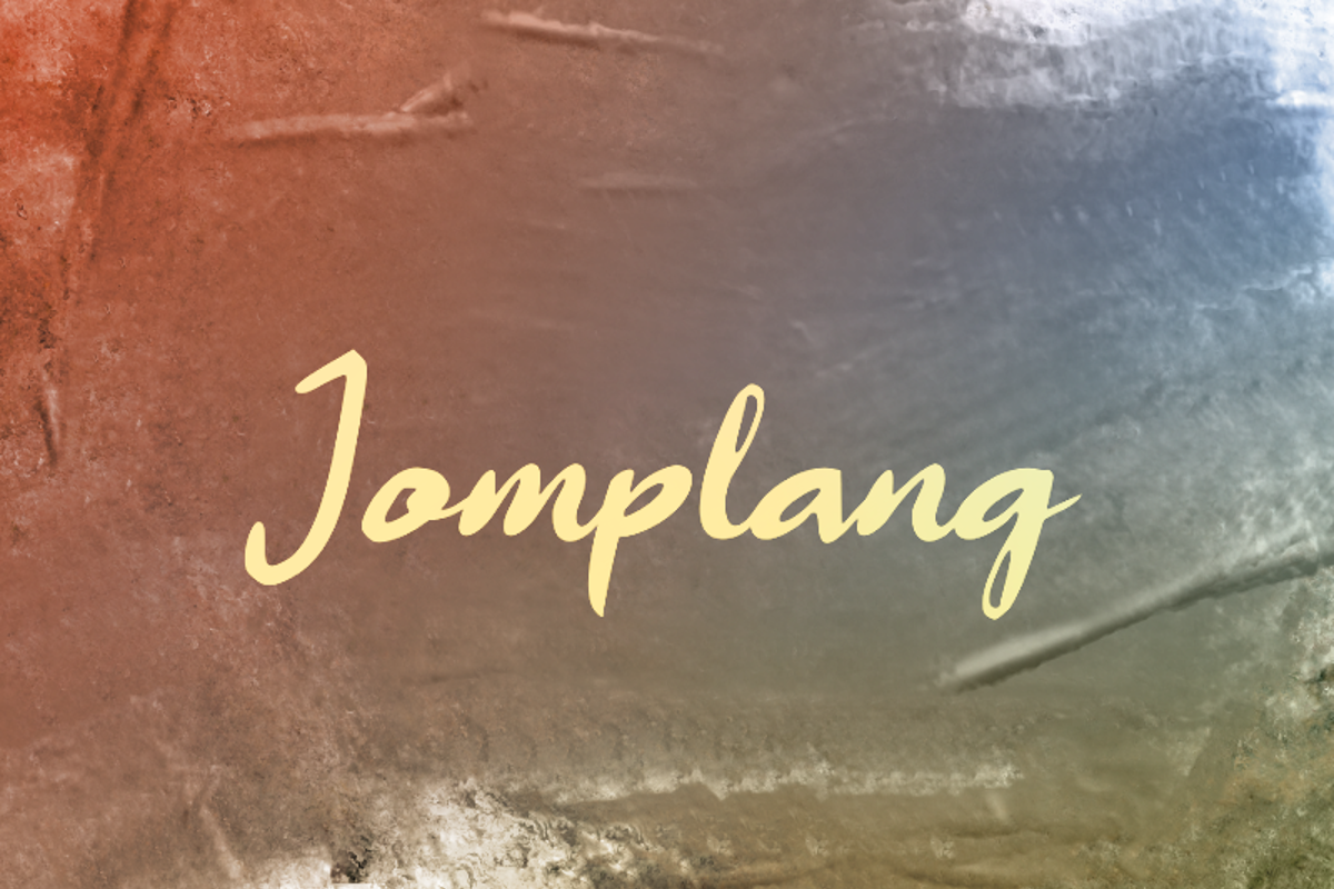 J Jomplang Font - Free Download