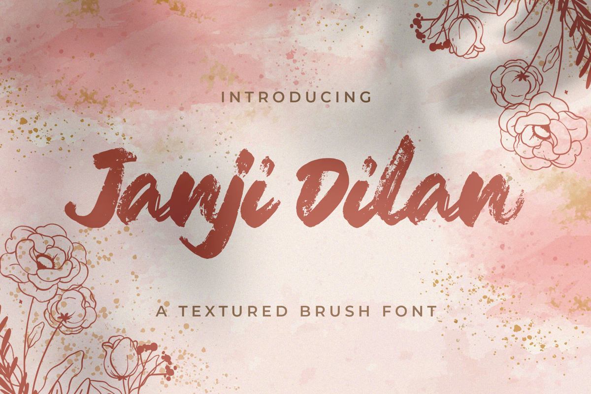 Janji Dilan Font | StringLabs | FontSpace