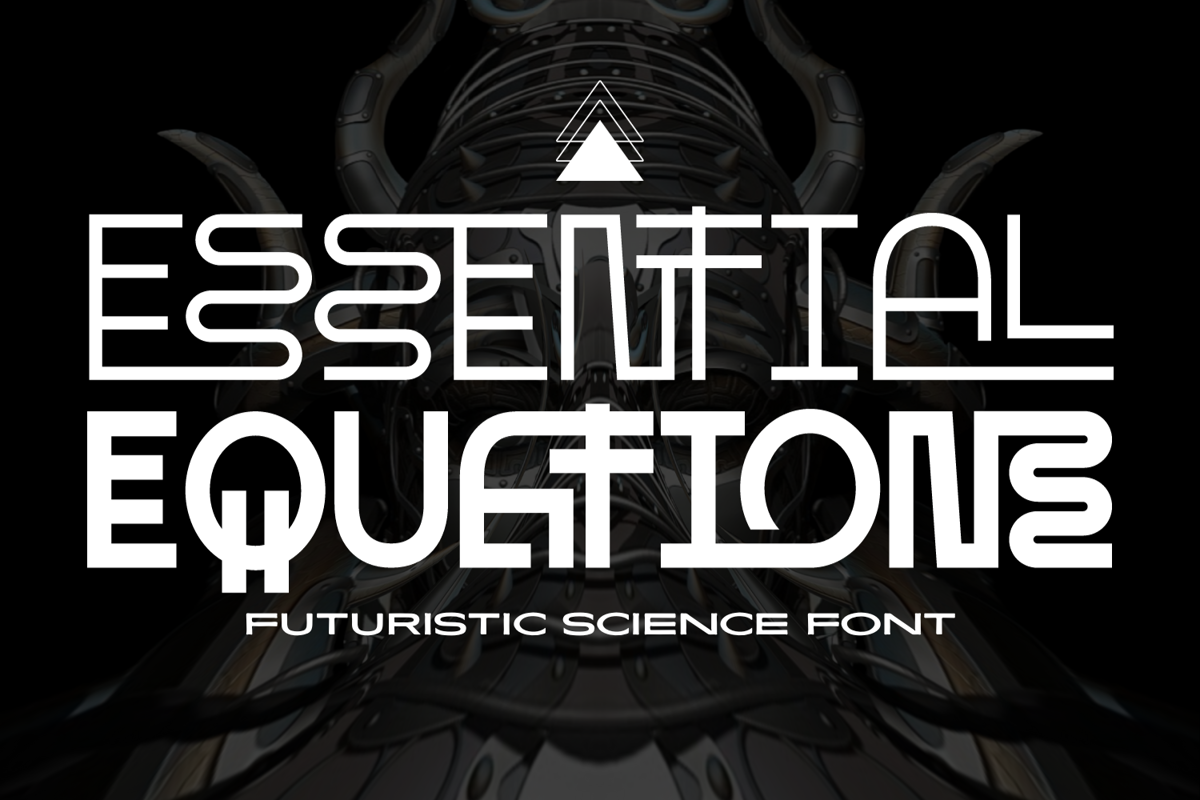 Essential Equations Font - Free Download