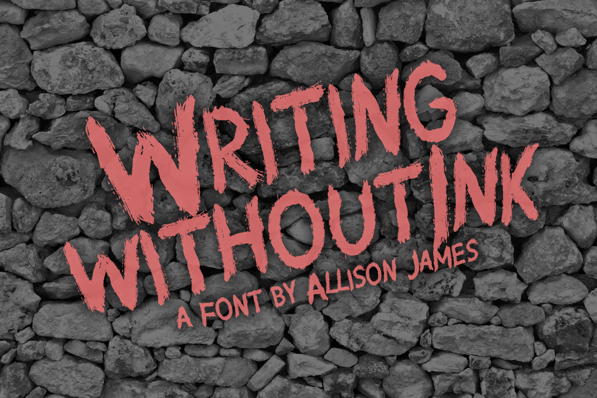Writing Without Ink Font | Chequered Ink | FontSpace