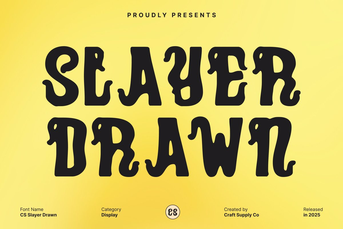 CS Slayer Drawn Font - Free Download