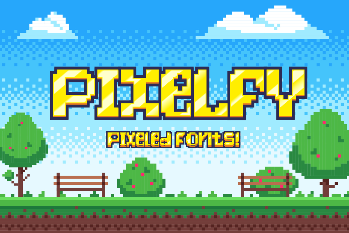 Pixelfy Font | Stefie justprince | FontSpace