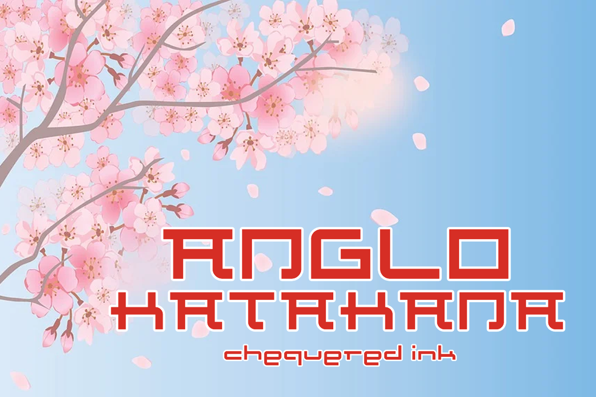 Anglo Katakana Font - Free Download