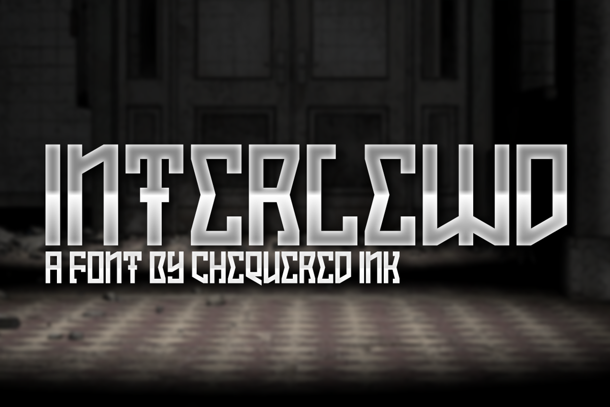 Interlewd Font | Chequered Ink | FontSpace