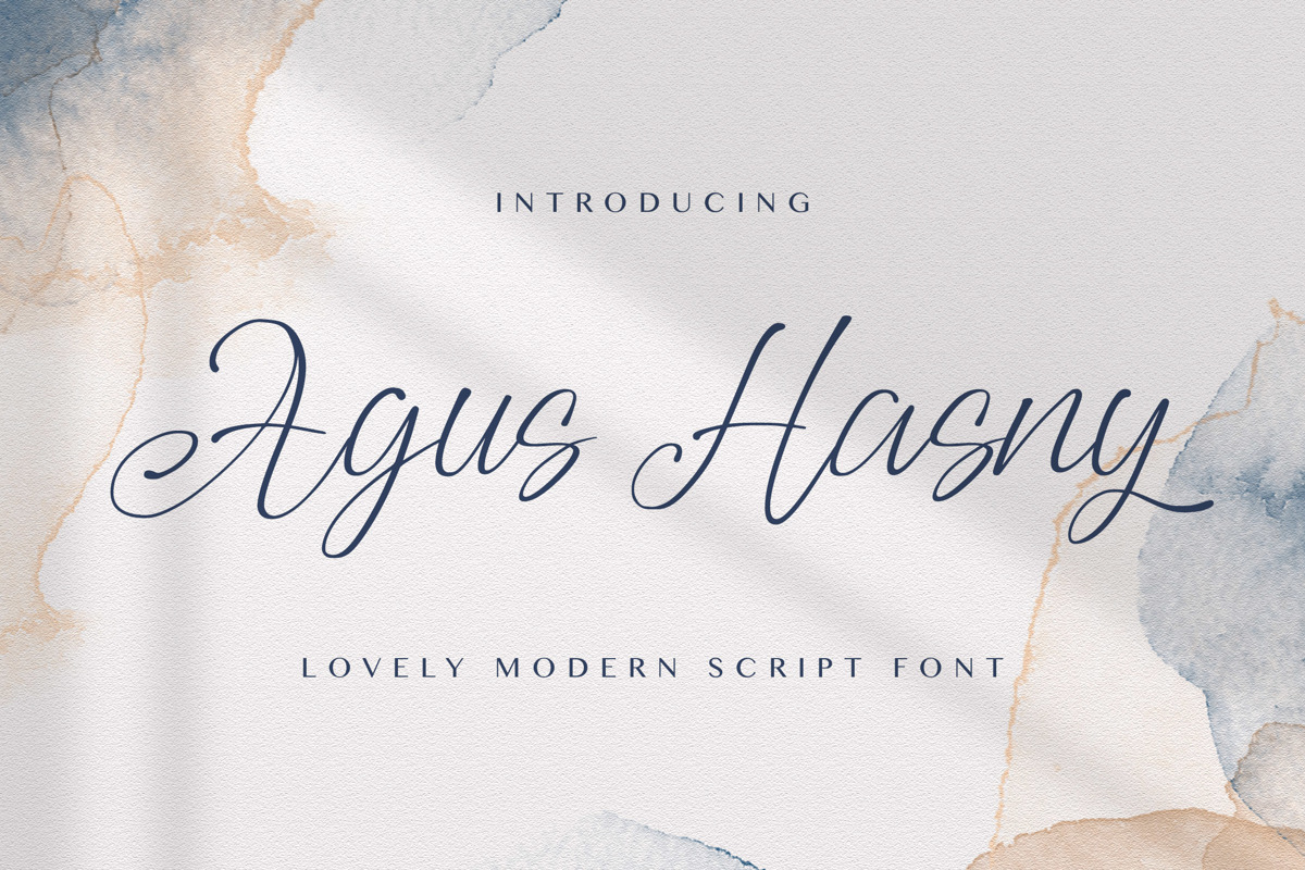 Agus Hasny Font | StringLabs | FontSpace