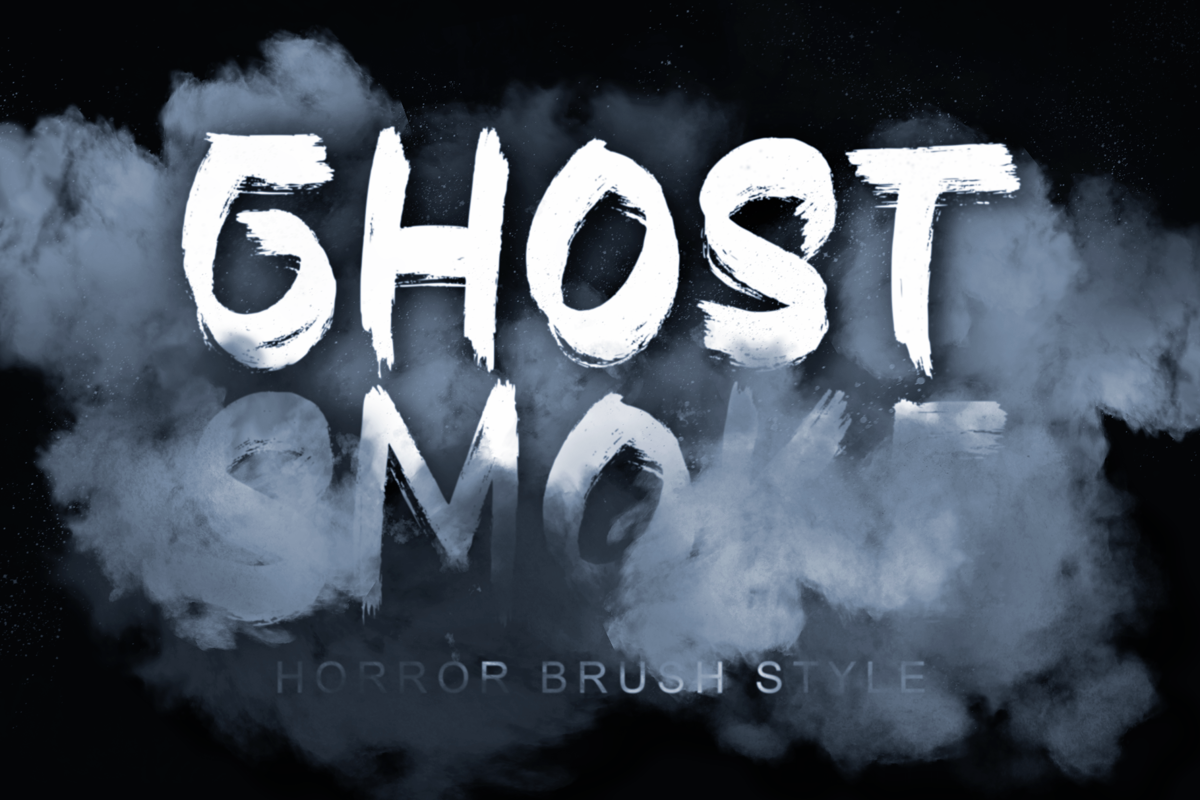 Ghost Smoke Font - Free Download