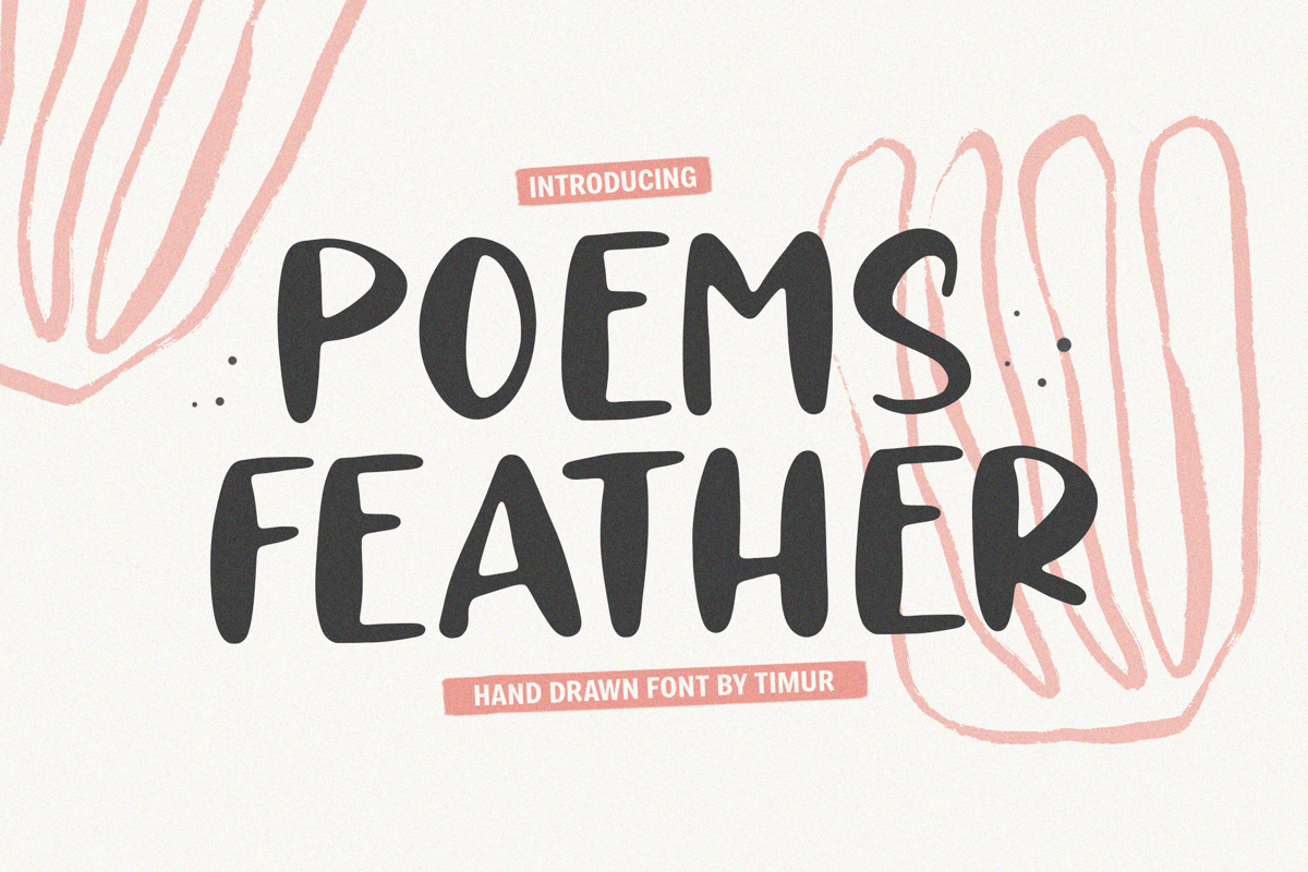 Poems Feather Font | Timur type | FontSpace