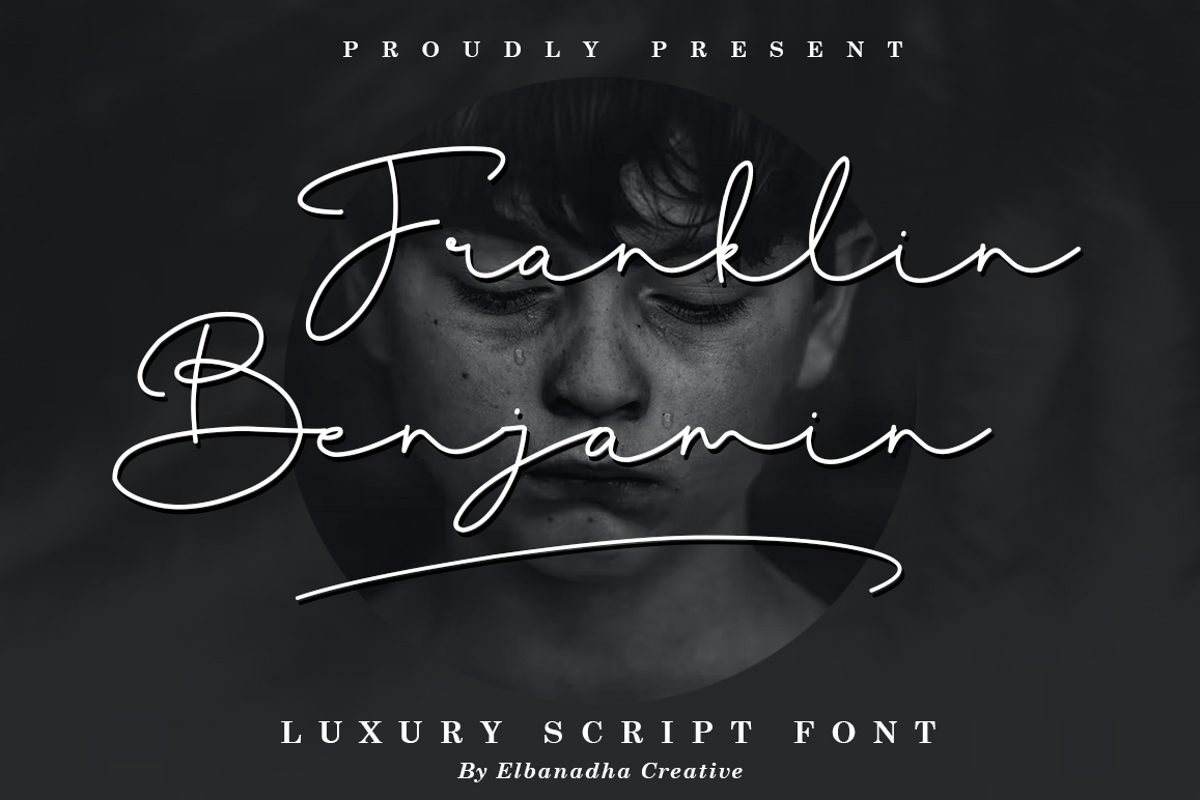 FRANKLIN BENJAMIN Font | ElbanadhaCreative | FontSpace