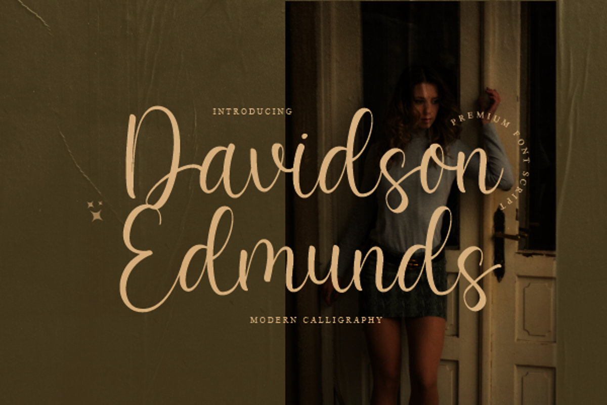 Davidson Edmunds Font | Fiqiart | FontSpace
