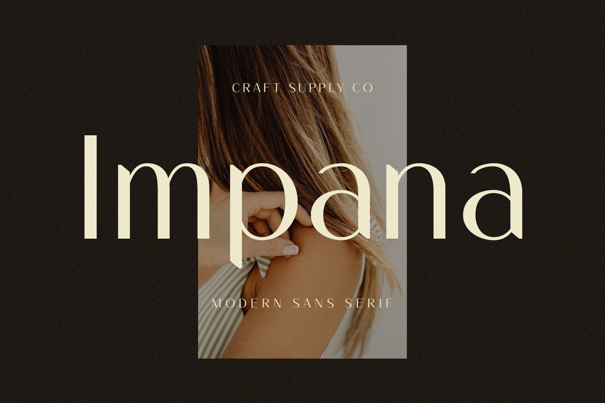 Impana Font | craftsupplyco | FontSpace