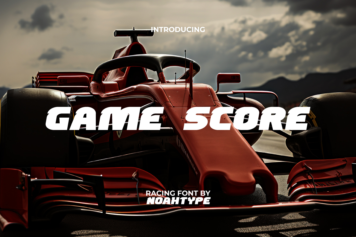 Game Score Font - Free Download
