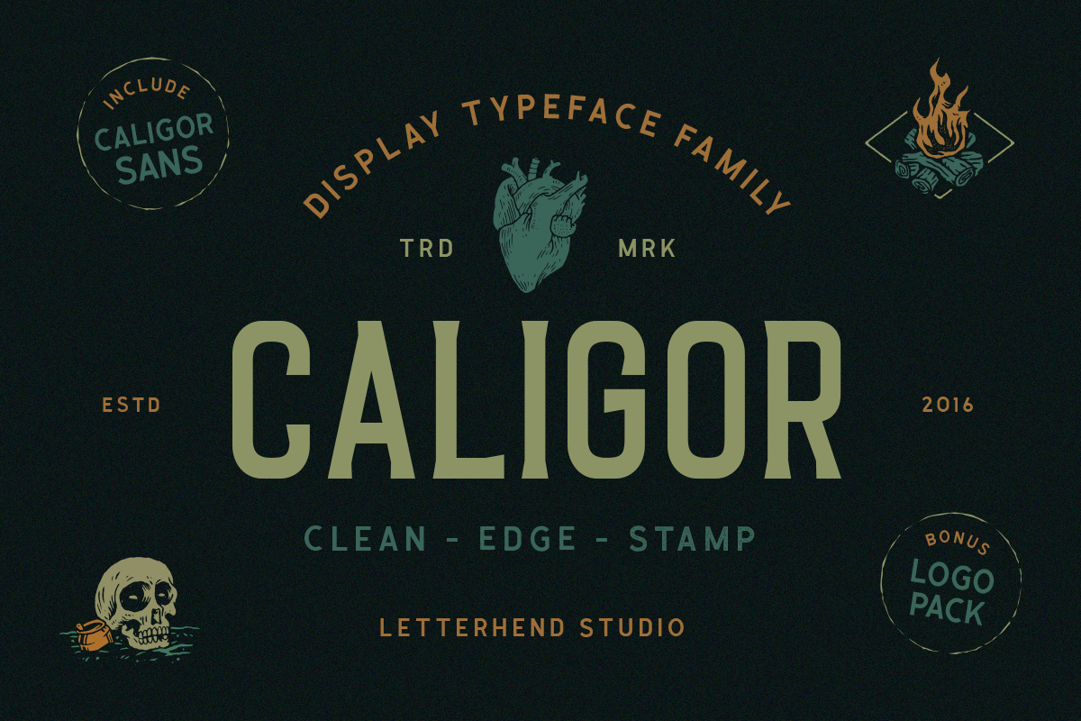 Caligor Clean Font - Free Download