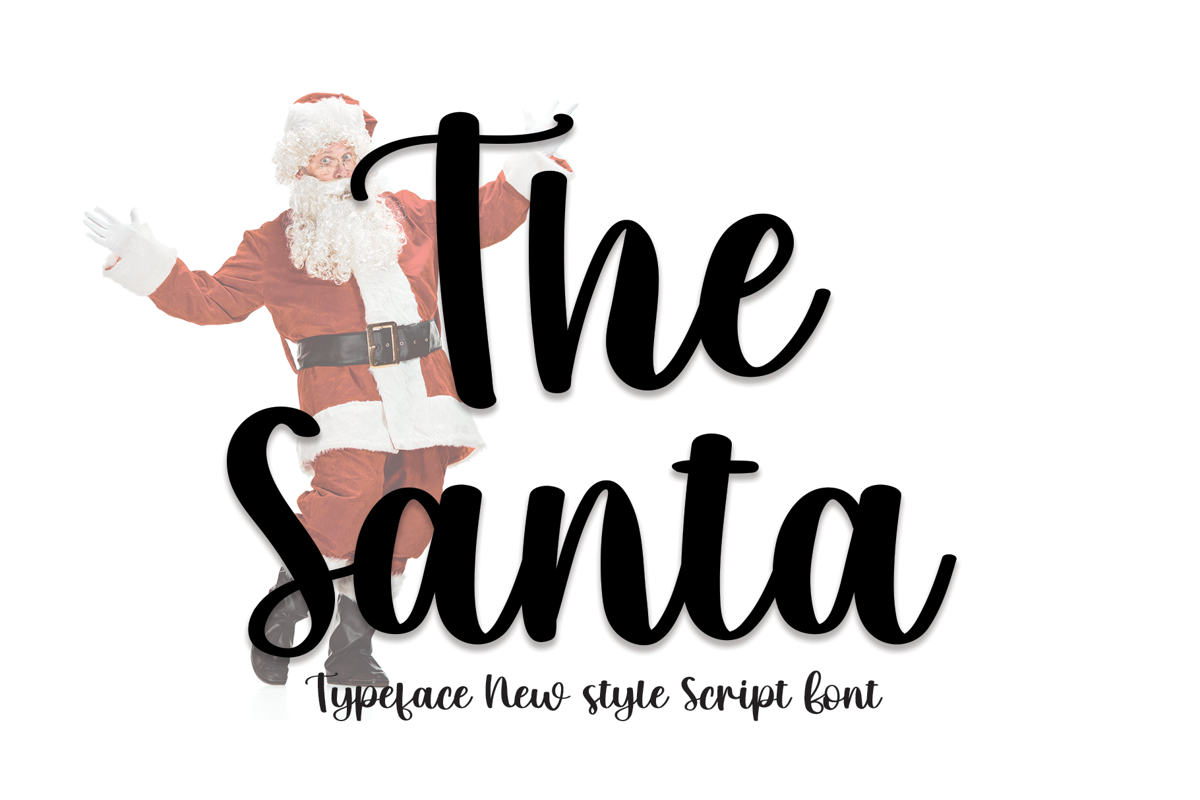 The Santa Font | scratchones_creative | FontSpace