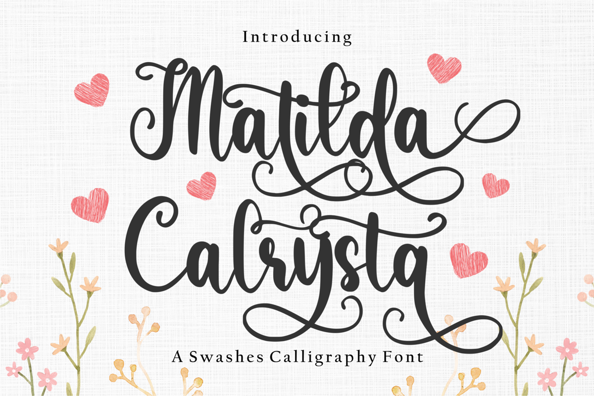 Matilda Calrysta Font | qwrtype_foundry | FontSpace