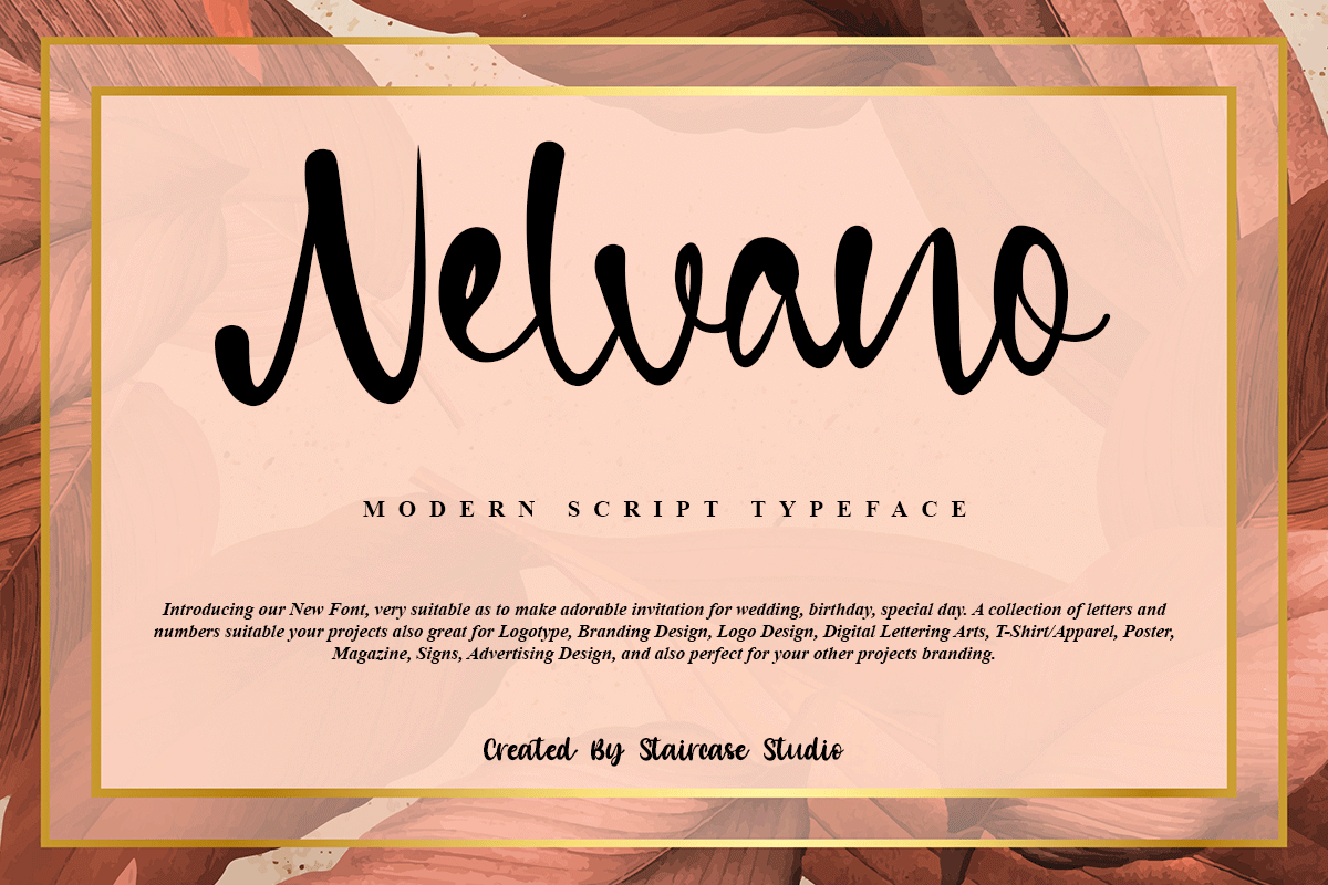 Nelvano Font - Free Download