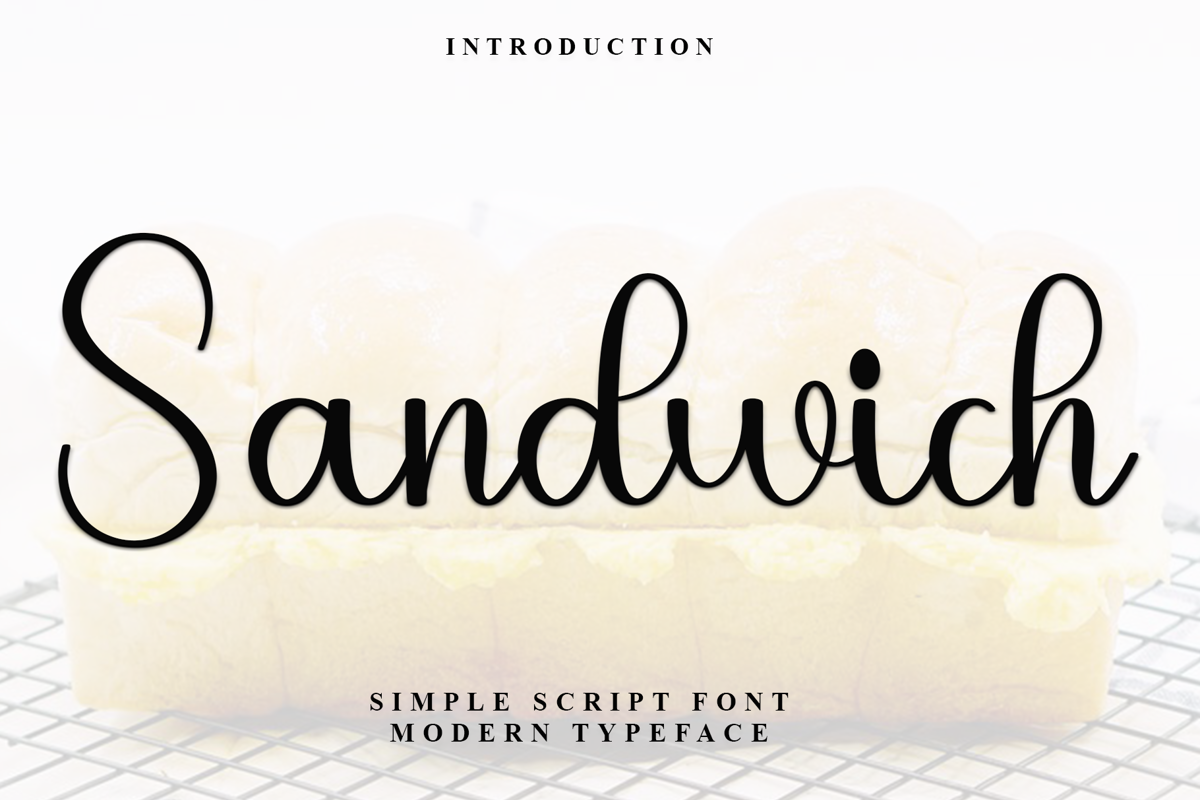 Sandwich Font | FreshTypeINK | FontSpace