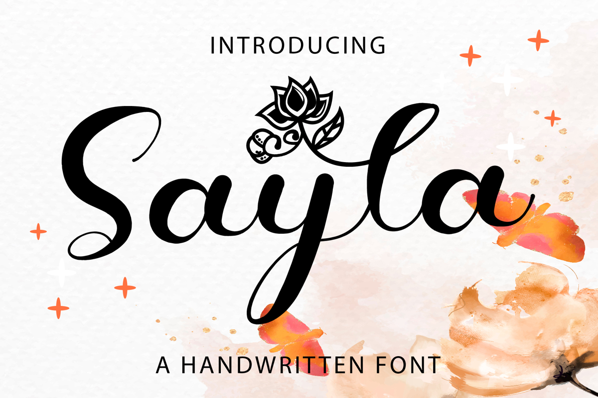 Sayla Font | Densu Creative | FontSpace