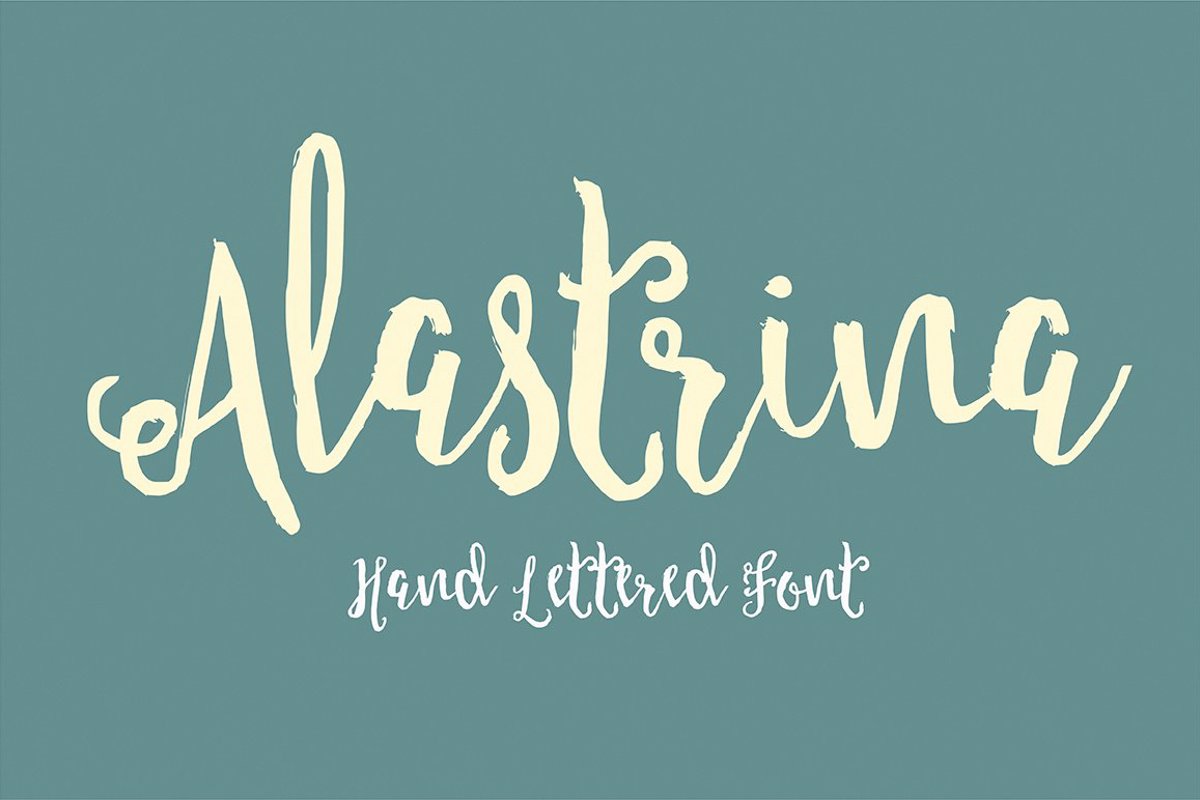 Alastrina Font | Solidtype | FontSpace