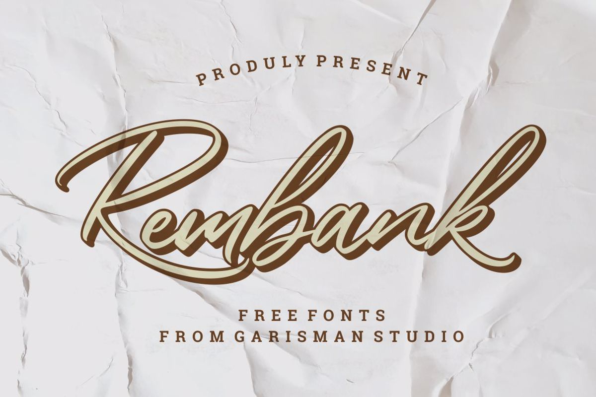 Rembank Font - Free Download