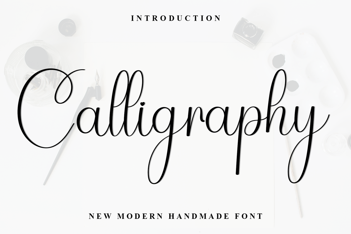 Calligraphy Font | FreshTypeINK | FontSpace