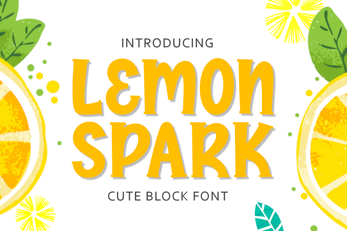 Lemon Spark Font | AV Type | FontSpace