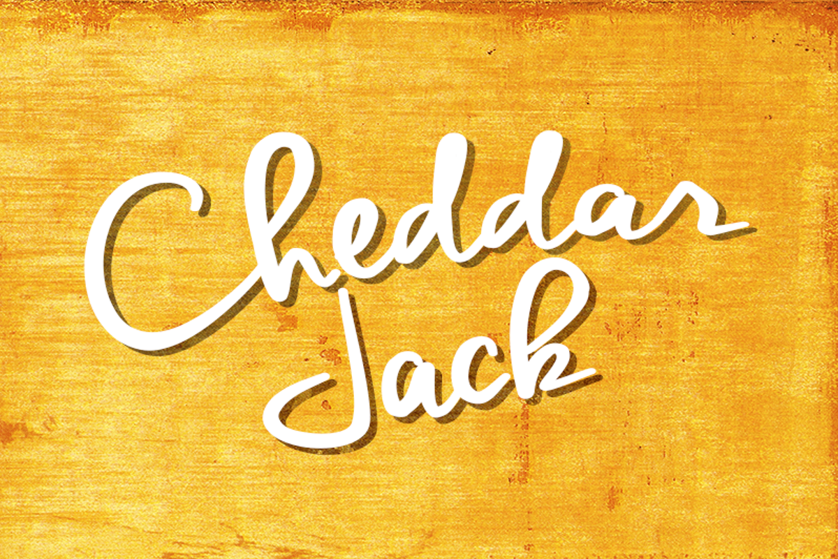 Cheddar Jack Font | Brittney Murphy Design | FontSpace