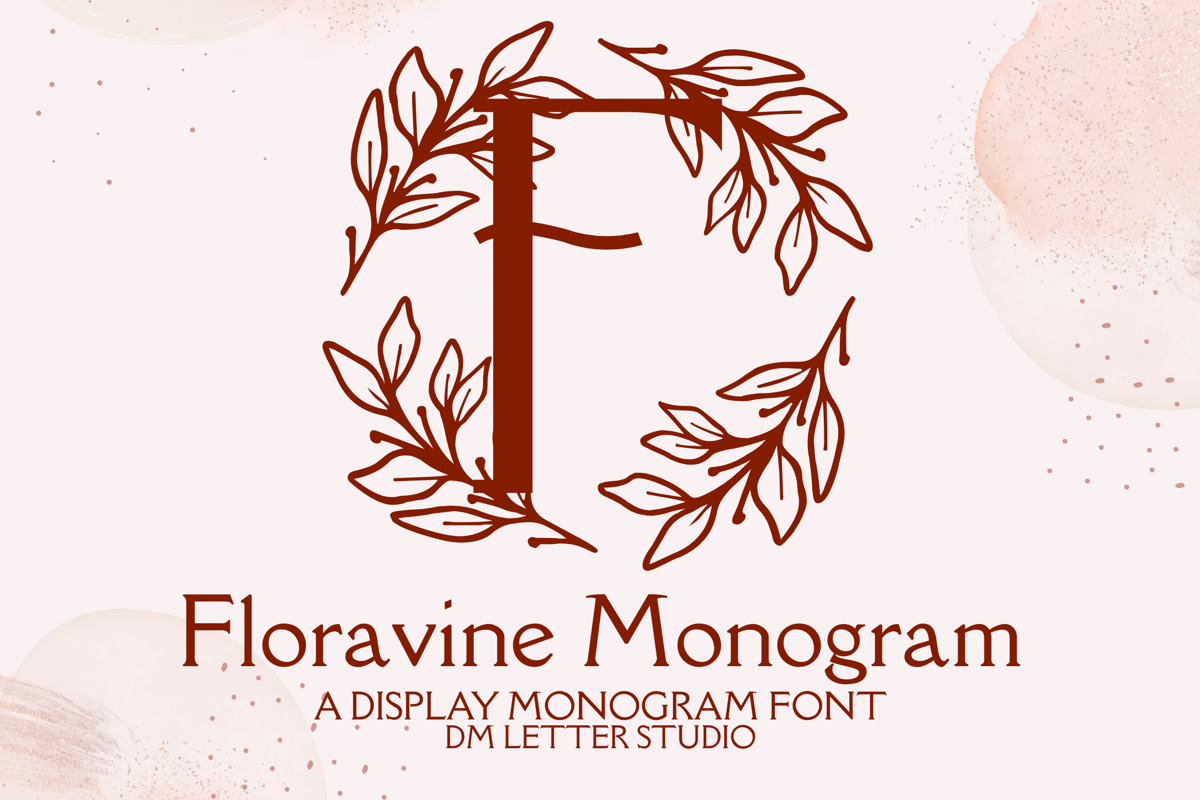 Floravine Monogram Font - Free Download