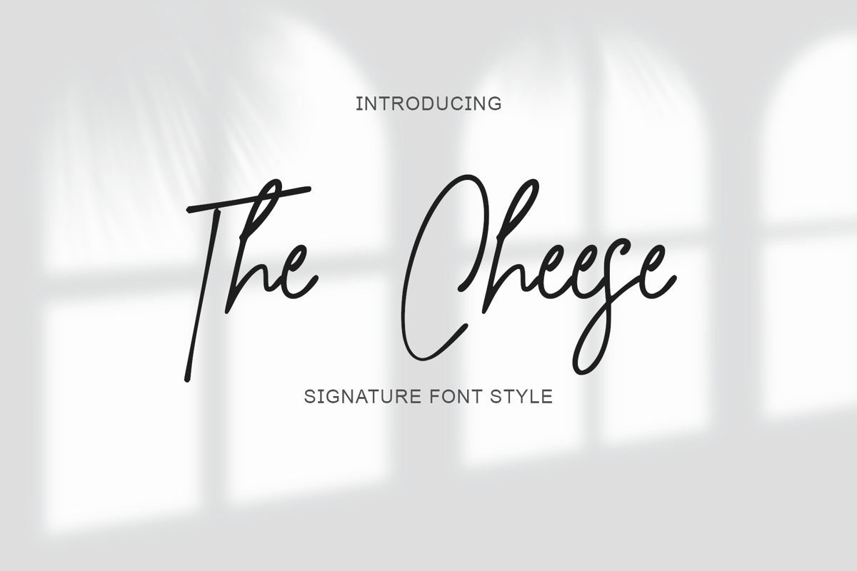 The Cheese Font - Free Download