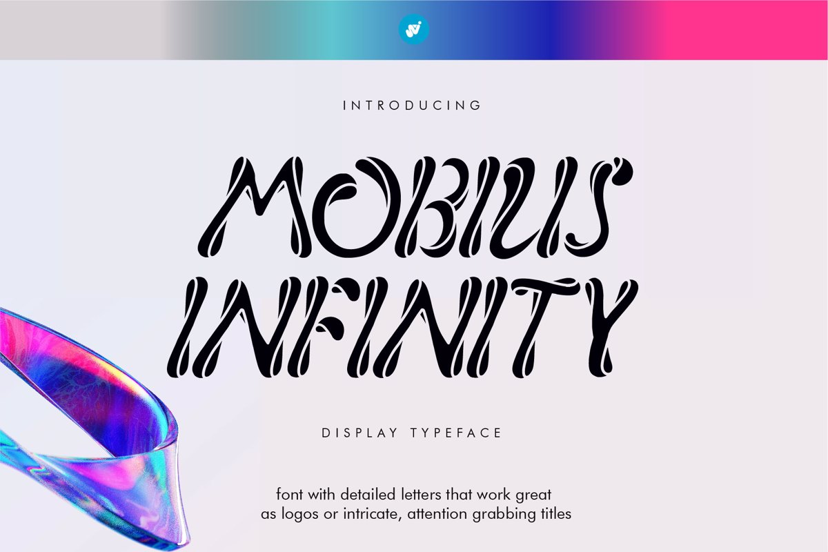 Mobius infinity Font | WAPtype | FontSpace