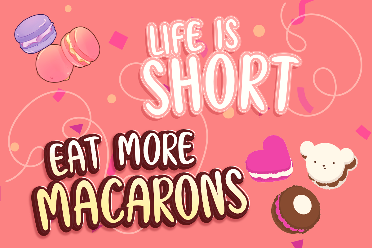 Macaron Cookies Font - Free Download
