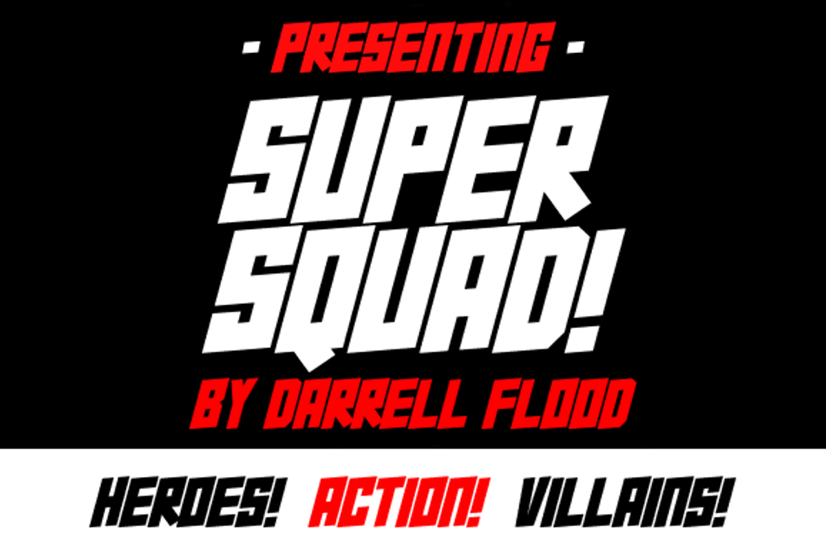 Super Squad Font - Free Download