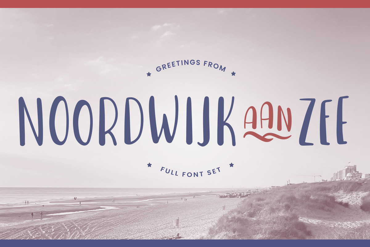 Noordwijk aan Zee Font | shaped fonts | FontSpace