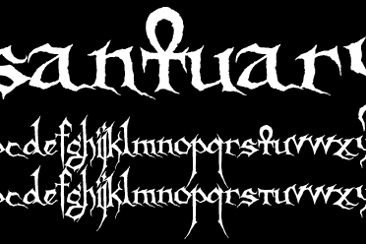Sanctuary Font - Free Download