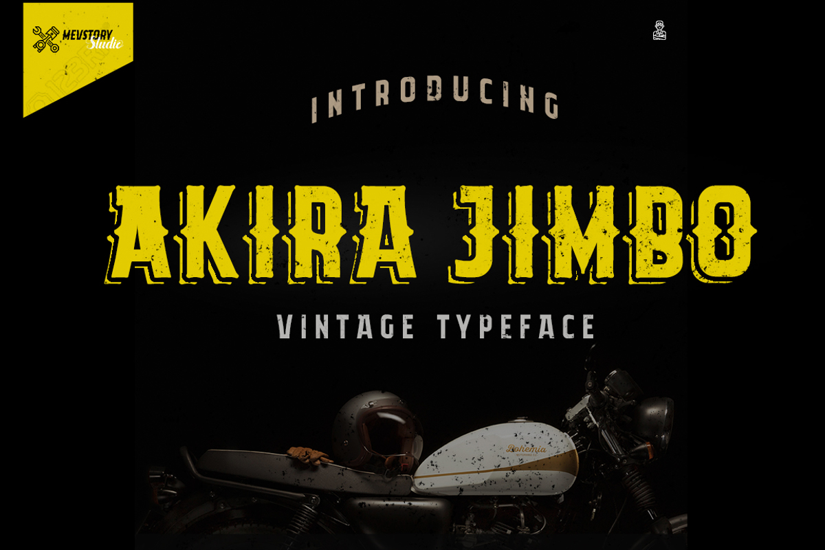 Akira Jimbo Font - Free Download