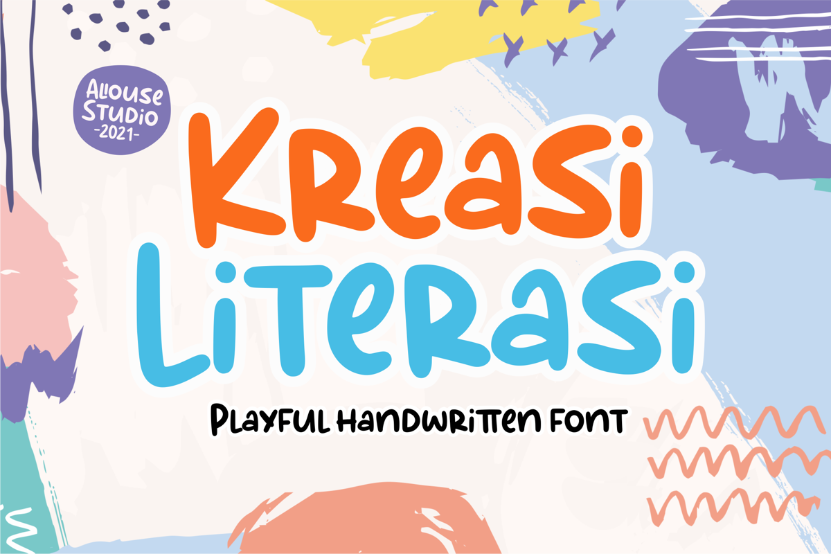 Kreasi Literasi Font - Free Download