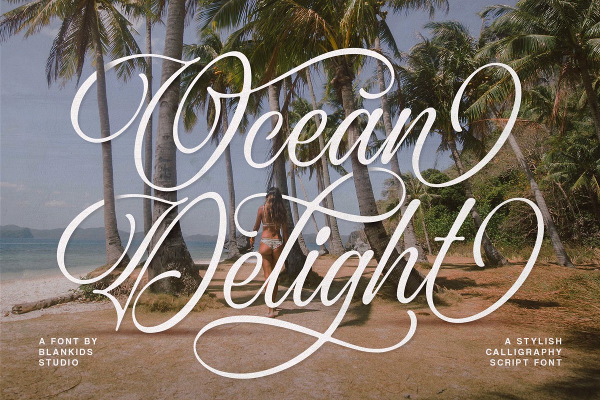 Ocean Delight Font - Free Download