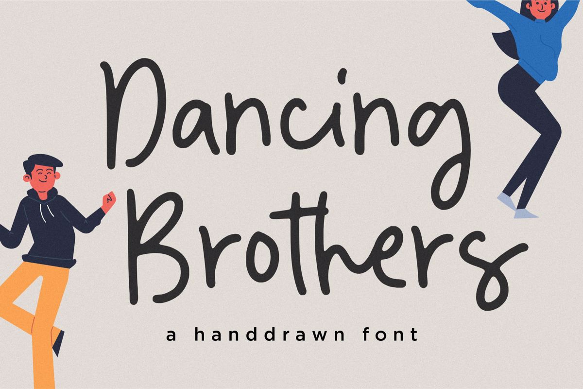 Dancing Brothers Font - Free Download