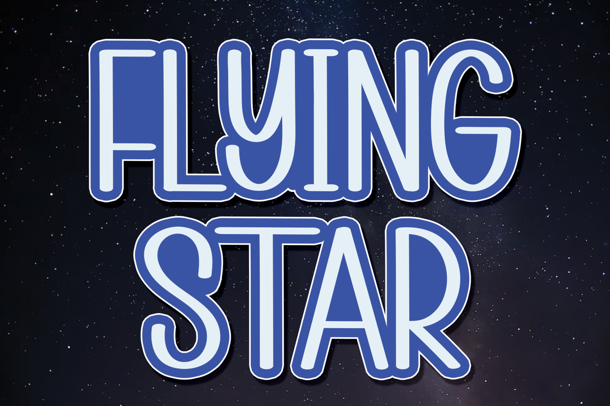 Flying Star Font | scratchones_creative | FontSpace