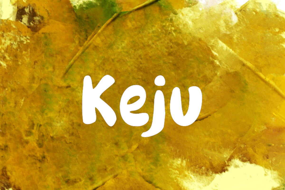 K Keju Font - Free Download