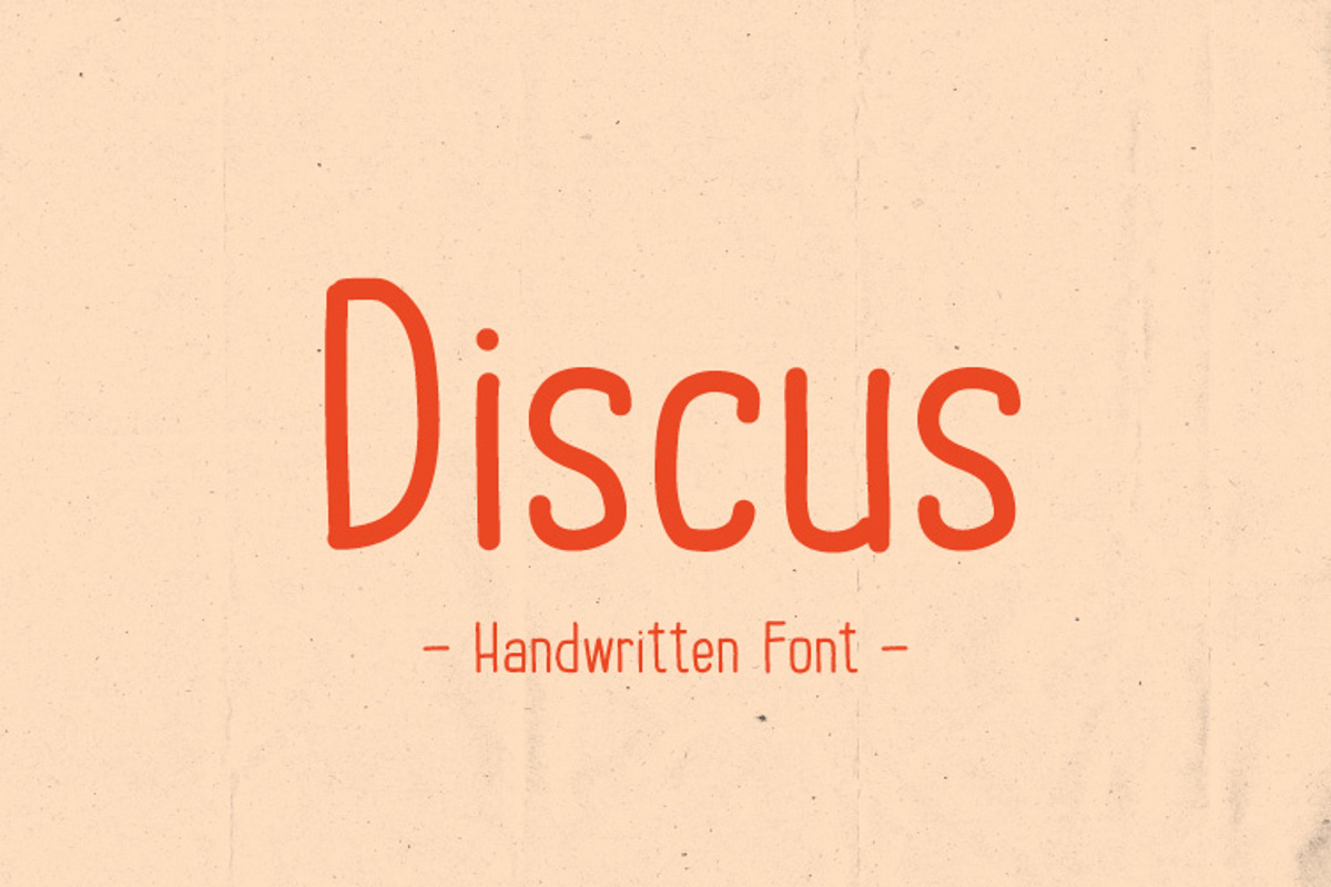 Discus Font | pustudionet | FontSpace