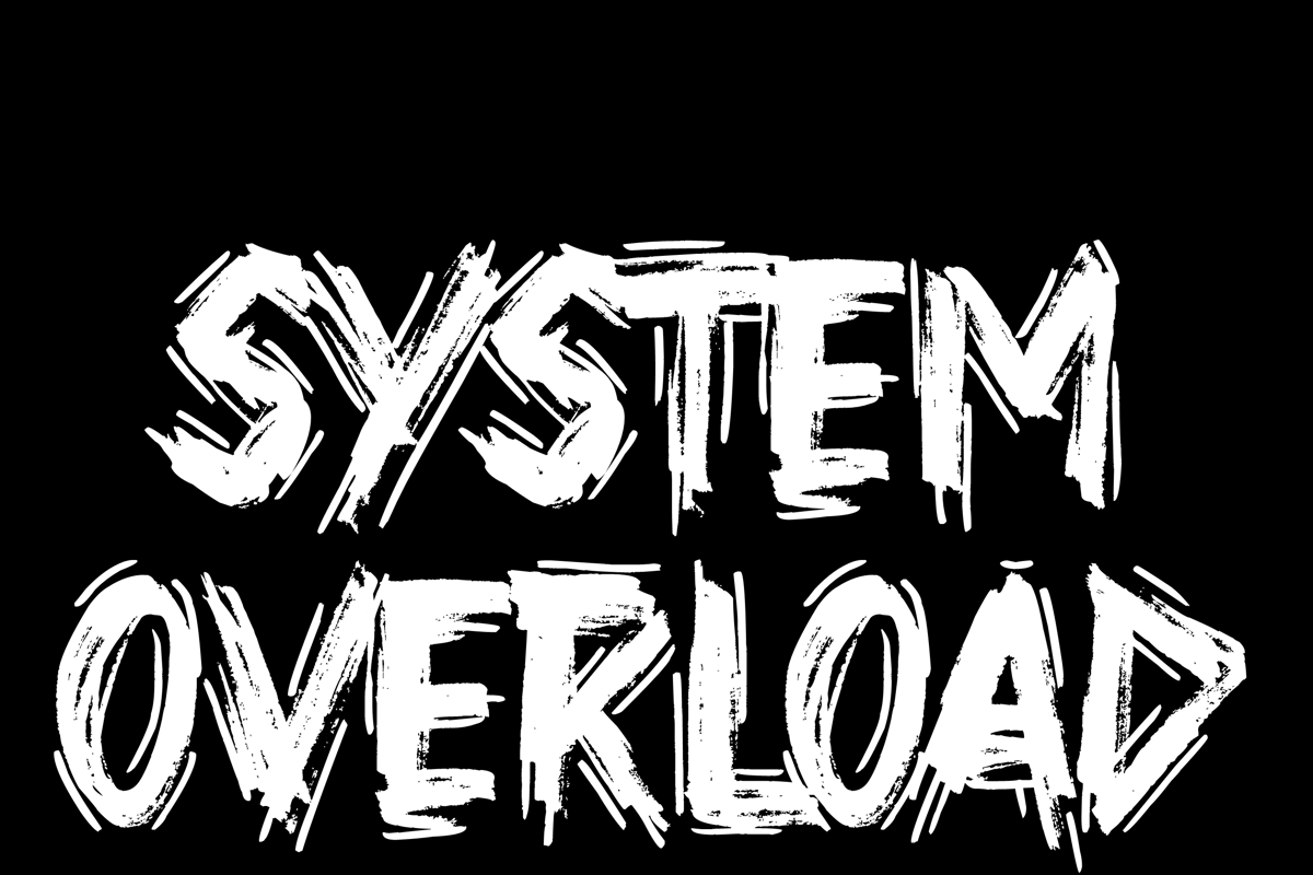 System Overload Font | Jonathan S. Harris | FontSpace