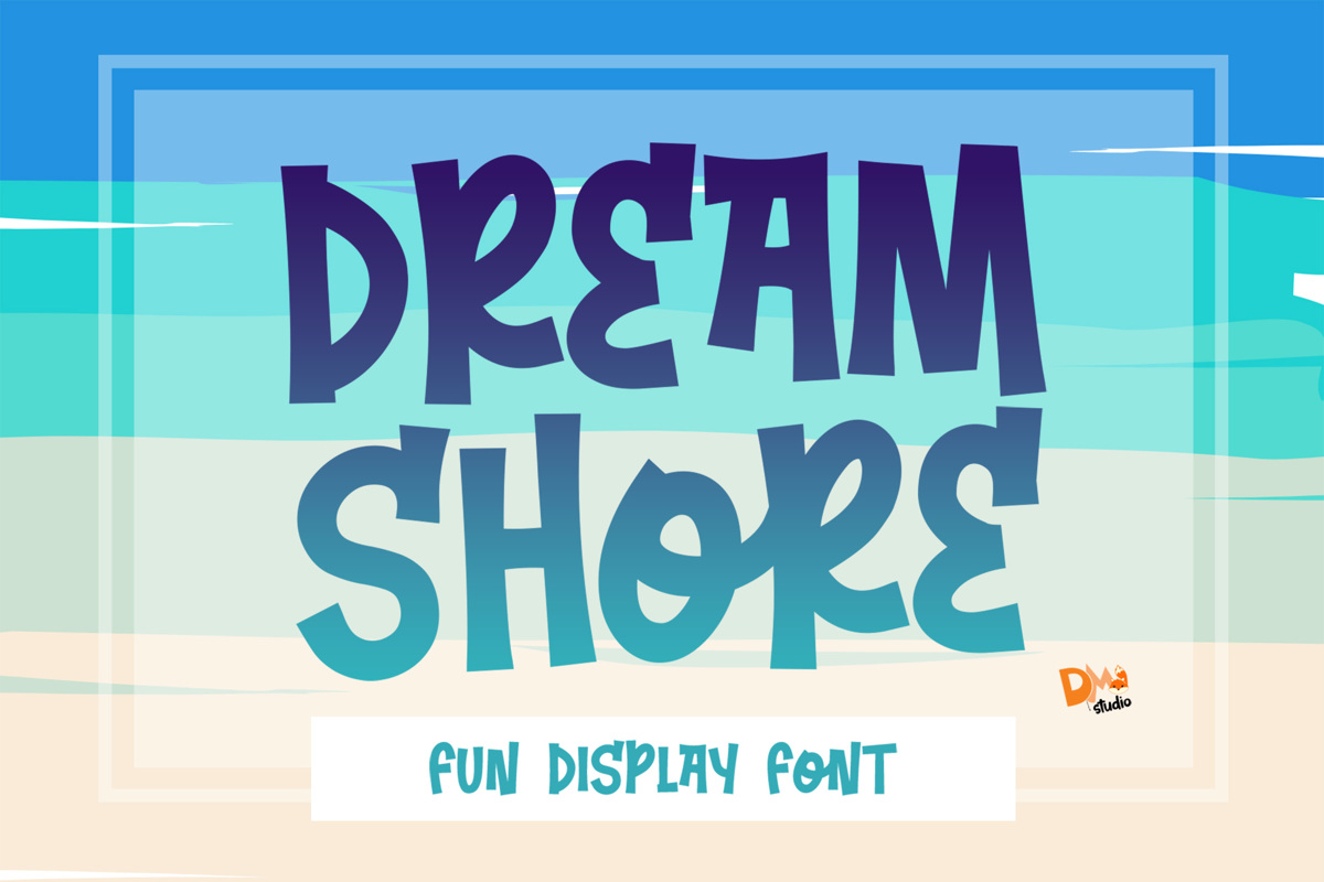 Dream Shore Font | Dmletter studio | FontSpace