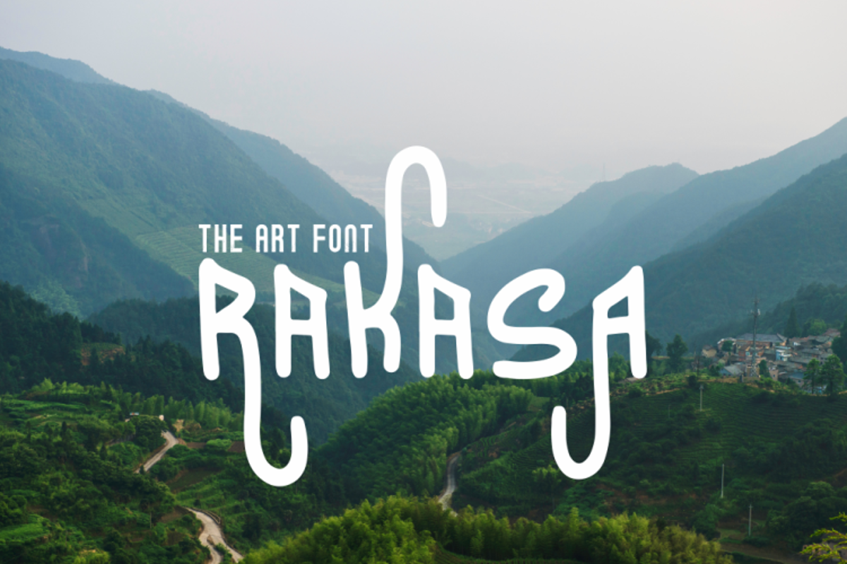 Rakasa Font | Fontdaily | FontSpace
