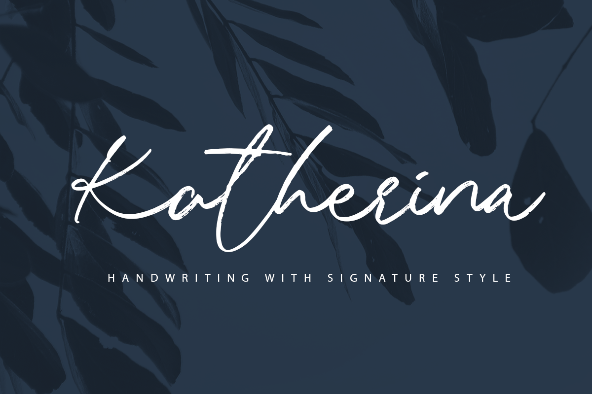Katherina Signature Font | Scratch | FontSpace