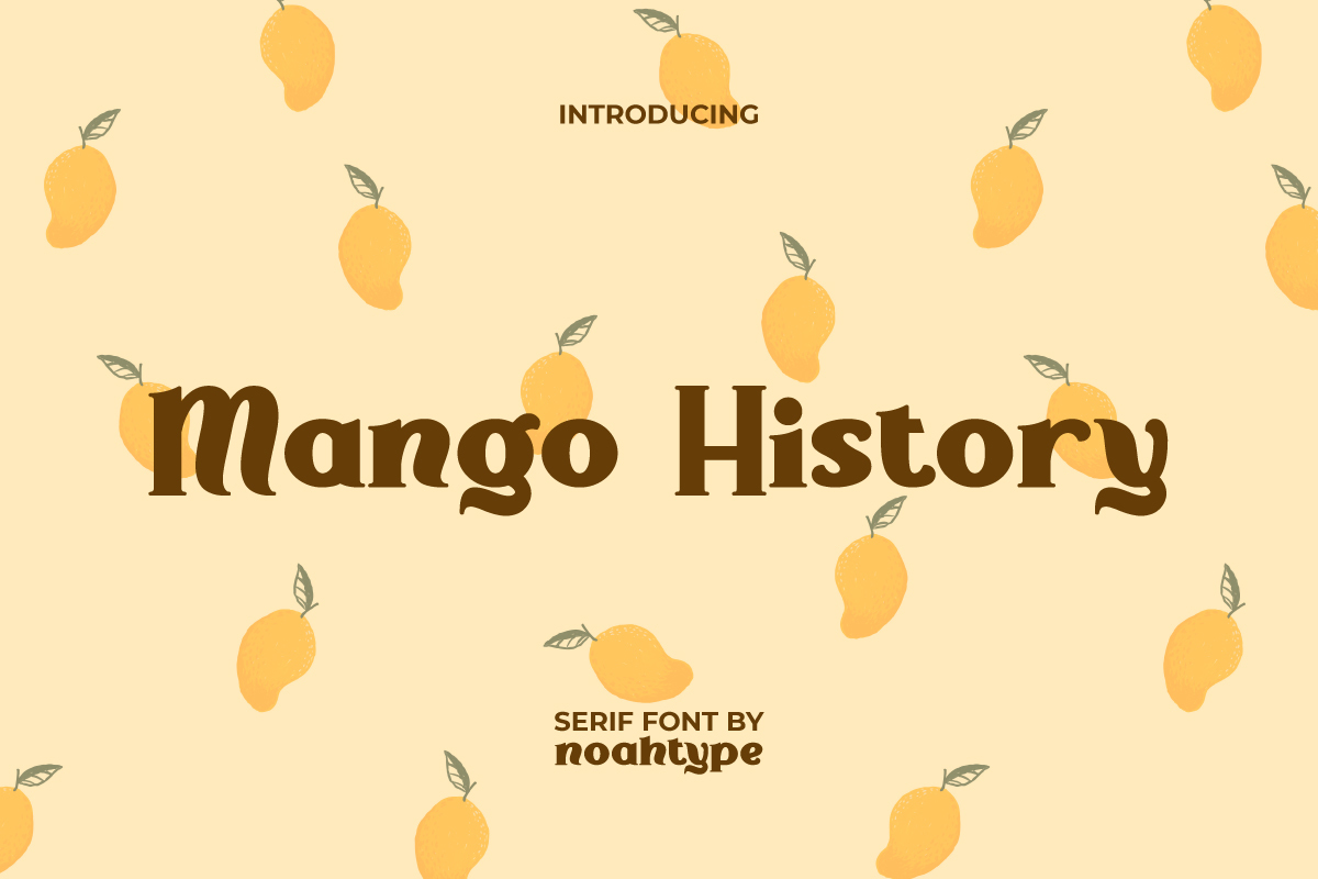 Mango History Font - Free Download