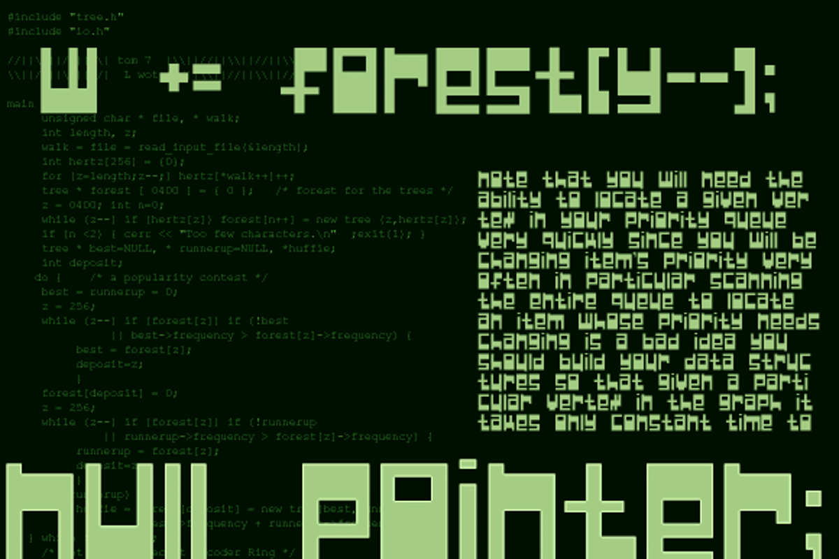 Null Pointer; Font | Divide By Zero | FontSpace