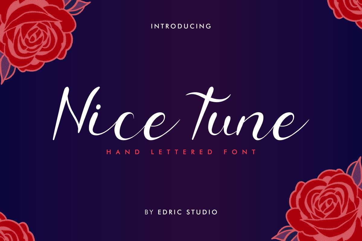 Nice Tune Font | Edric Studio | FontSpace