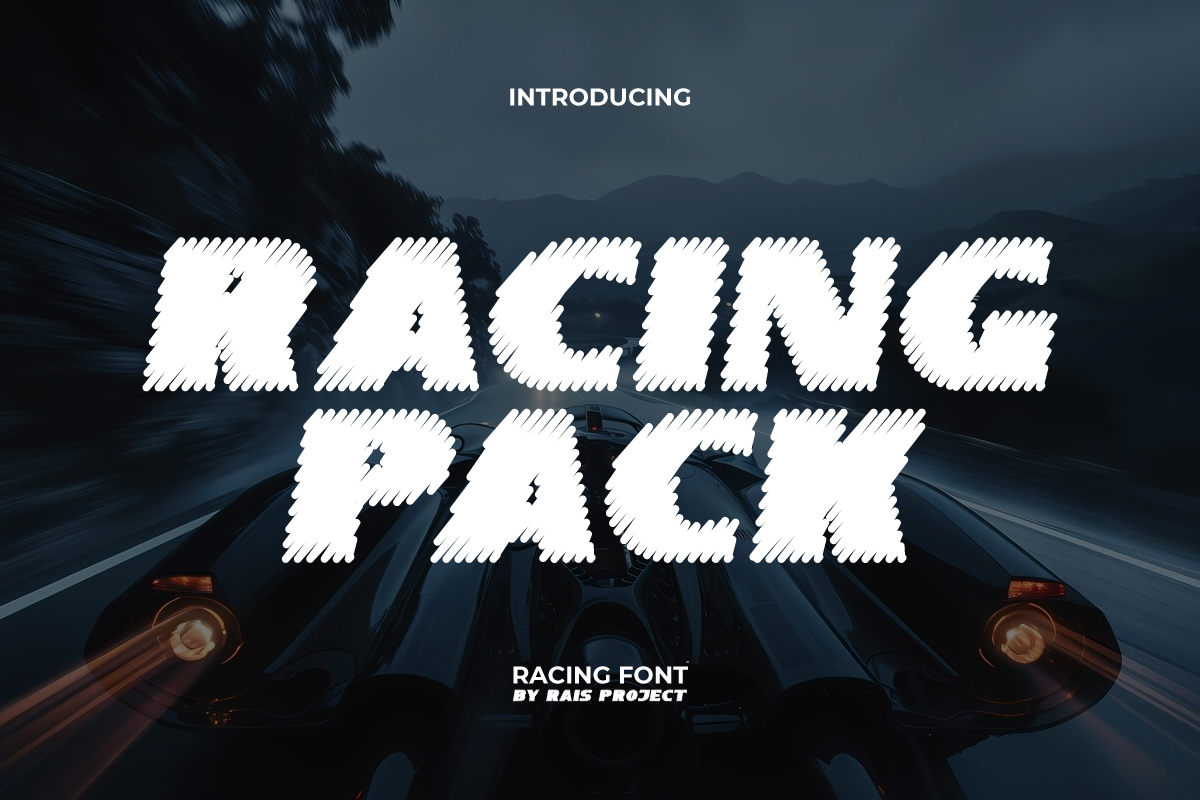 Racing Pack Font | RaisProject | FontSpace