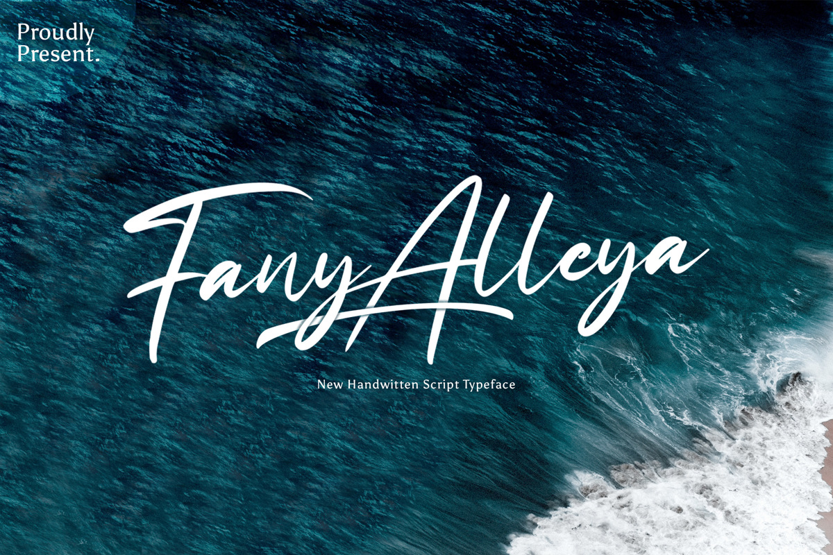 Fany Alleya Font | StringLabs | FontSpace